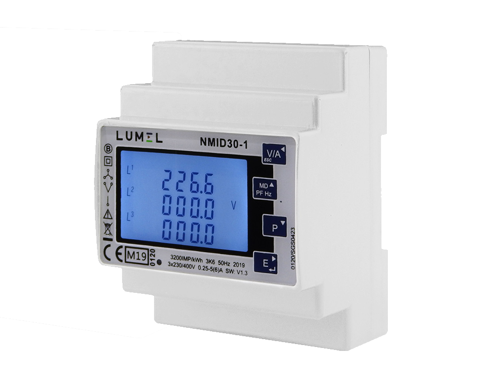 Indicadores digitales de panel y analizadores de red Ditel